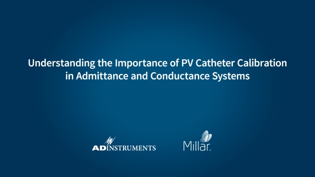 PV Loop | ADInstruments